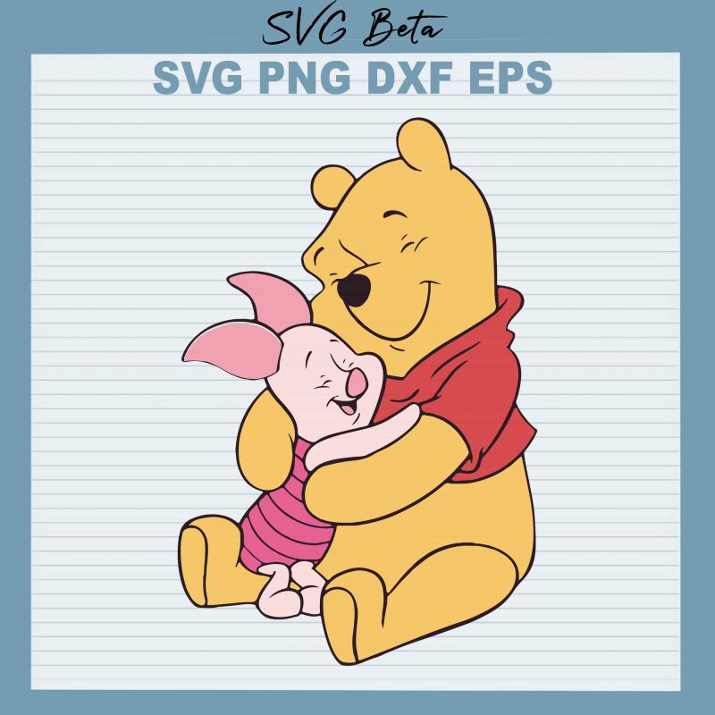Disney Winnie The Pooh SVG, Winnie The Pooh Face SVG, Disney Cartoon SVG