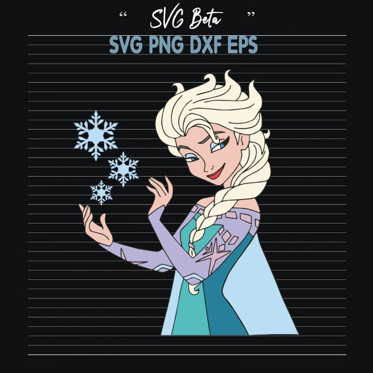 Elsa frozen disney svg cut files for silhouette studio handmade