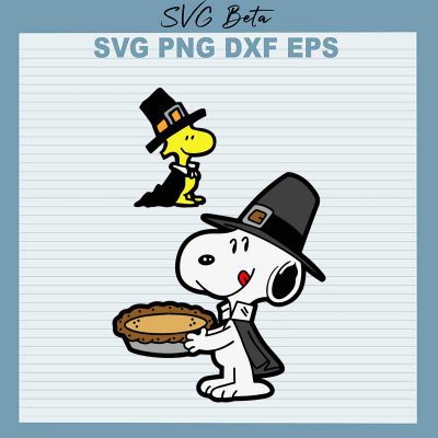 Snoopy Thanksgiving 2020 SVG cut file for t shirt craft and handmade craft