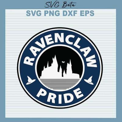Ravenclaw pride SVG cut file for craft and hanmade cricut products