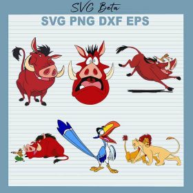 Disney Lion King Pumbaa svg, Lion King Pumbaa SVG, Lion King Hakuna ...