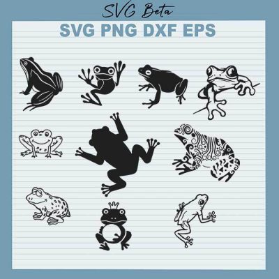 Bundle Frog SVG, Mandala Frog Bundle SVG, Frog SVG, Bundle Frog SVG PNG