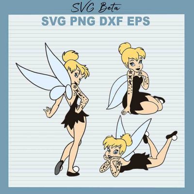 Punk Tinkerbell SVG, Disney Punk Tinkerbell SVG, Peter Pan SVG, Disney ...