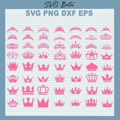 Disney Royal Crown Princess Tiara SVG, Royal Crown SVG, Tiara SVG