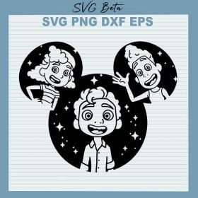 Luca Disney Mickey Ears SVG, Luca SVG, Mickey Ears SVG, Disney Luca SVG ...