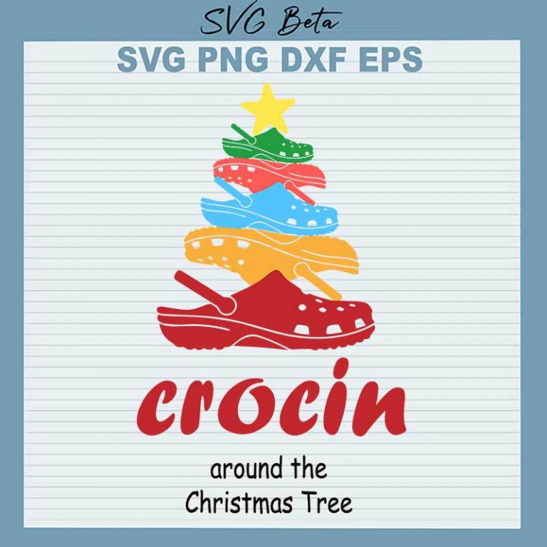 Crocin Around The Christmas Tree SVG, Christmas Tree SVG, Crocin SVG ...