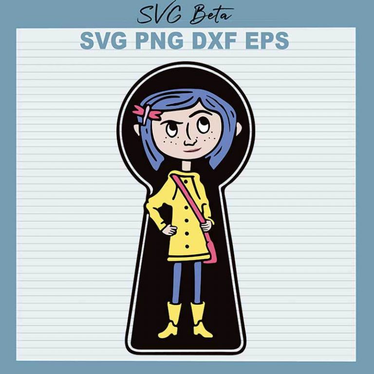 Coraline SVG, Coraline movie SVG cut file