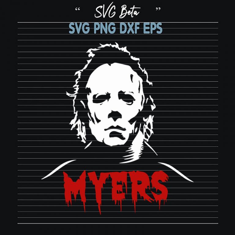 Michael myers face SVG, Michael myers horror movie SVG PNG