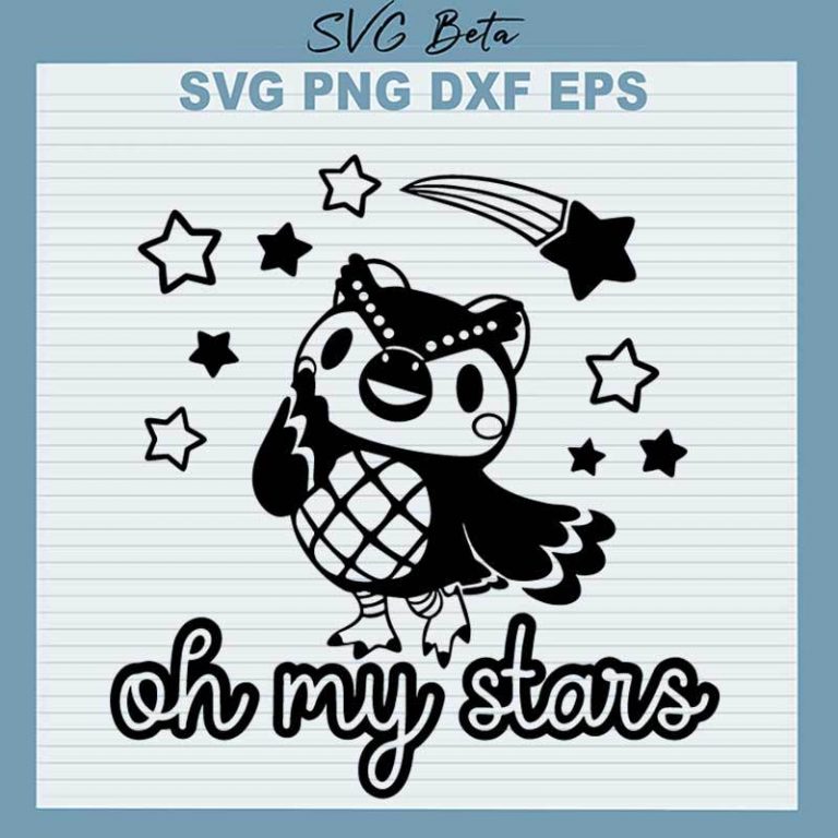 Celeste Oh My Stars SVG, Celeste SVG PNG DXF cut file