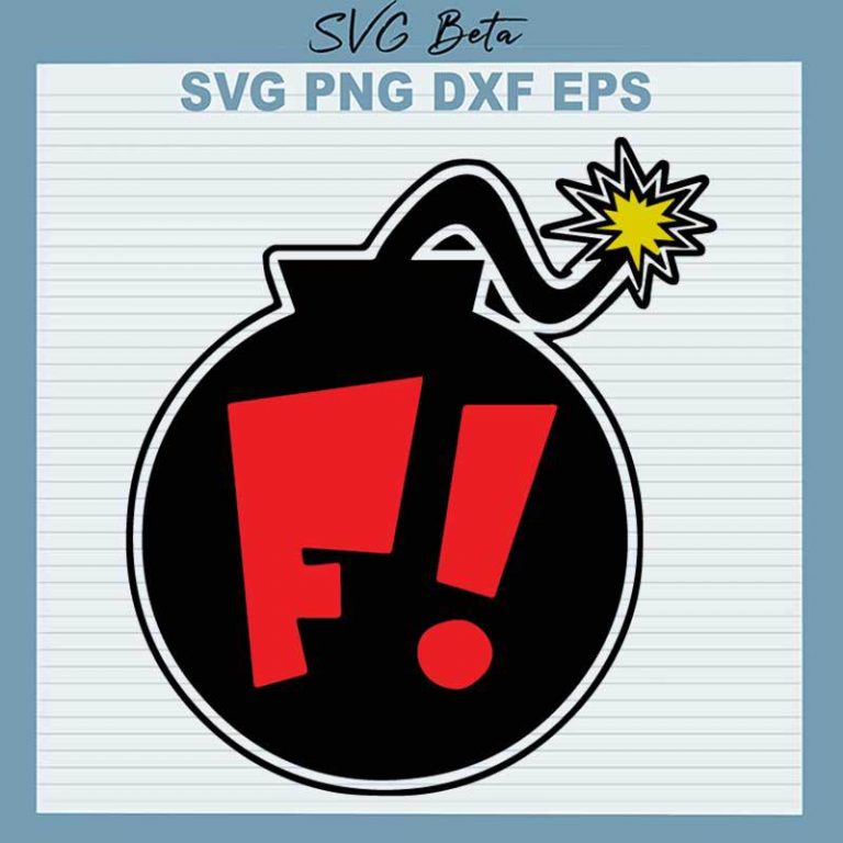 F Bomb SVG, F Bomb Mom SVG PNG DXF cut file