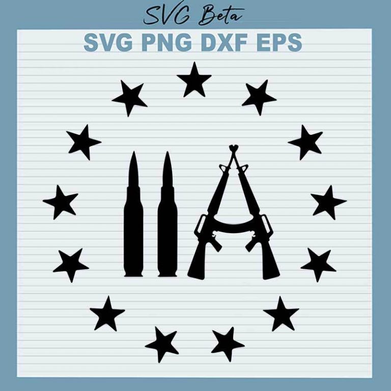 Second Amendment SVG, 2nd Amendment SVG PNG DXF cut file