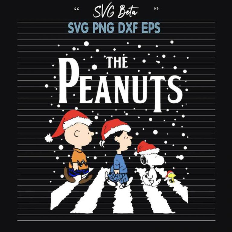 The Peanuts Christmas SVG, Snoopy Christmas SVG, Santa Peanuts SVG PNG ...
