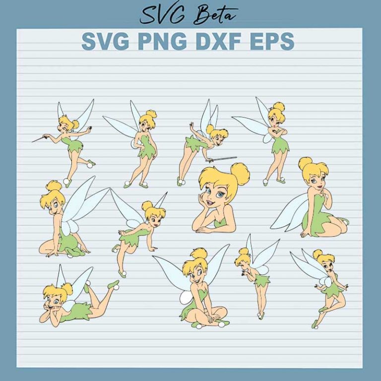 Disney Tinkerbell SVG, Tinkerbell Disneyland svg, Peter Pan Magic ...