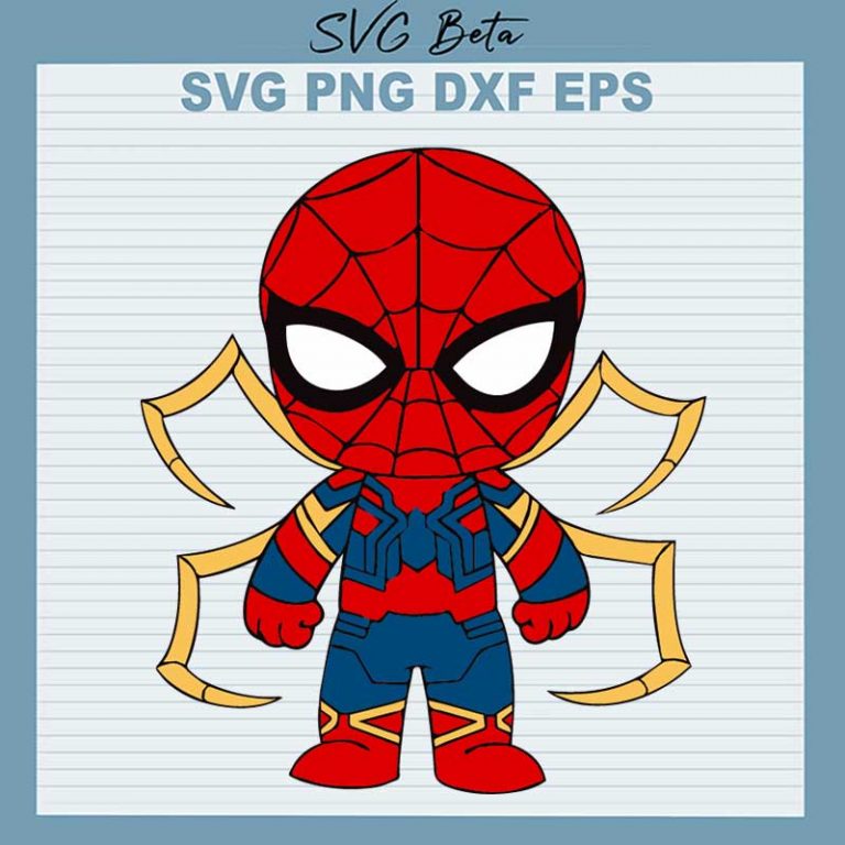 Cute Spider Man SVG, Spider Man SVG, Superheroes SVG, Baby Spiden Man ...