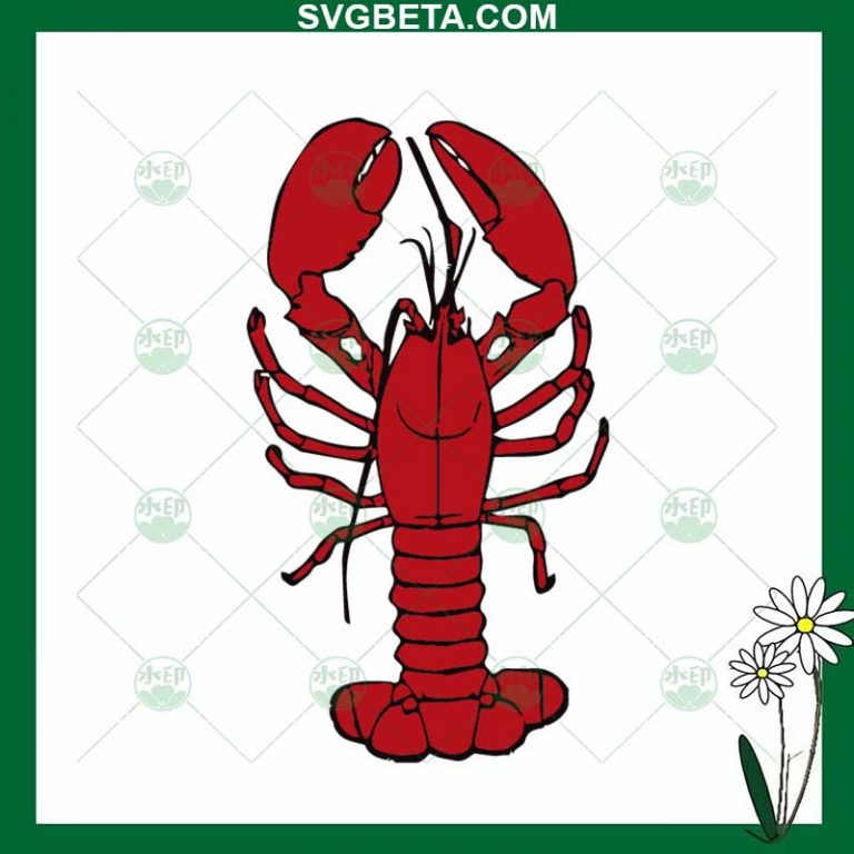 Cute Crawfish SVG, Crawfish SVG PNG DXF