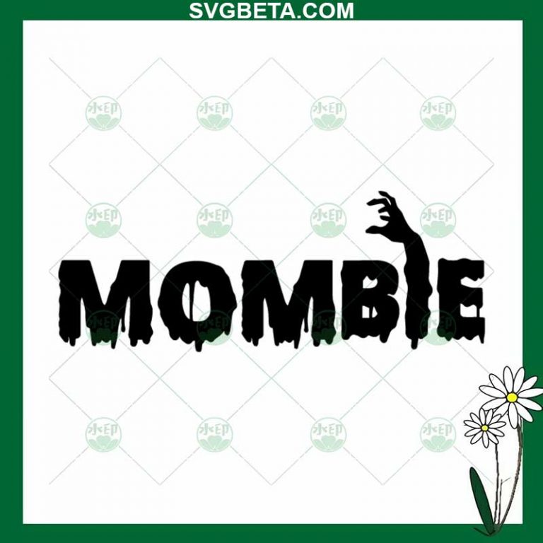 Mombie SVG, Mombie Halloween SVG PNG DXF
