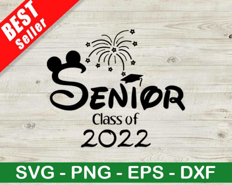 Disney Senior Class Of 2022 SVG, Senior Class Of 2022 SVG, Disney ...