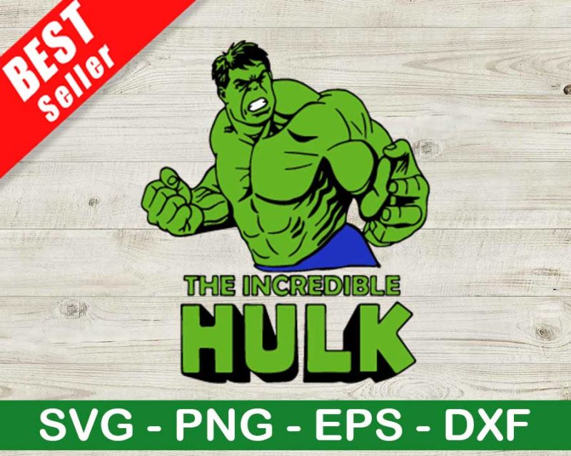 The Incredible Hulk SVG, Hulk SVG, Marvel SVG