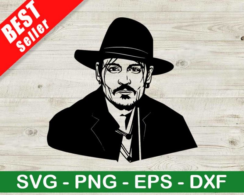 Johnny Depp SVG, Johnny Depp Actor SVG, Mega Pint SVG