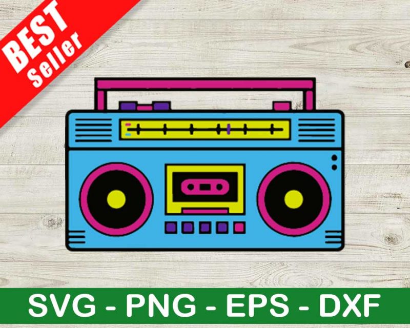 Nice Radio SVG, Vintage Radio SVG, Retro Radio SVG