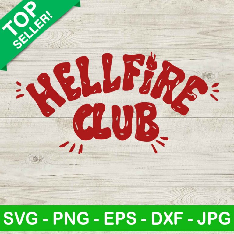 Hellfire club Stranger things SVG, Stranger things SVG, Hellfire club SVG