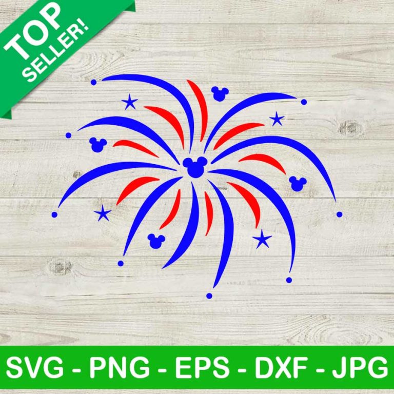 4th Of July Firework SVG, USA Firework SVG, Independence Day SVG