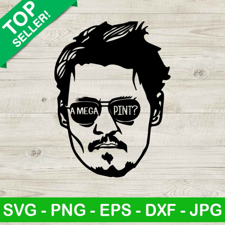 A Mega Pint Svg, Mega pint SVG, Johnny Depp Mega pint SVG