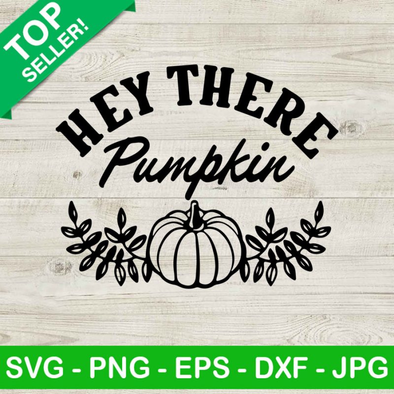 Hey There Pumpkin SVG, Pumpkin SVG, Fall SVG