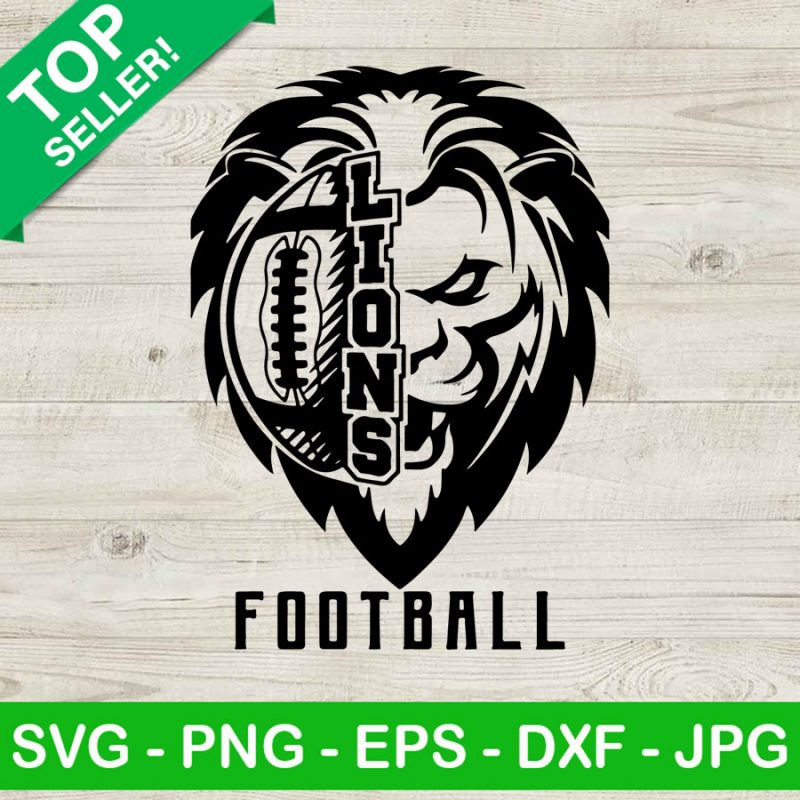 Detroit lions Football SVG, Lions football SVG, Detroit lions SVG
