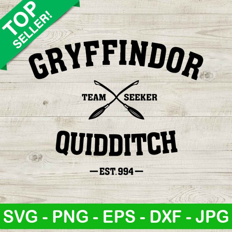 Gryggindor quidditch team logo SVG, Harry potter quidditch SVG, Harry ...