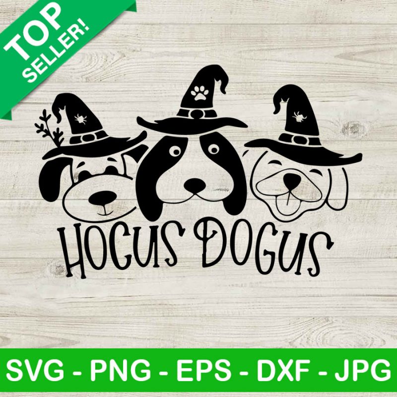 Hocus Dogus SVG, Hocus pocus dog funny SVG, Dog Halloween SVG