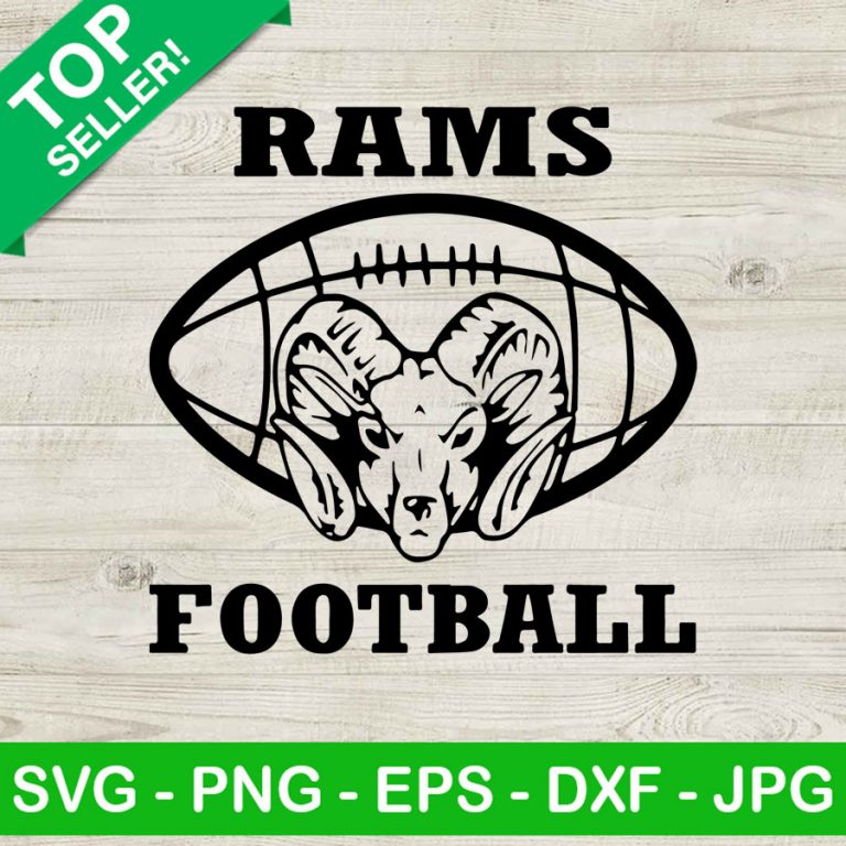 Los Angeles Rams football SVG, Rams football SVG, Los Angeles Rams SVG