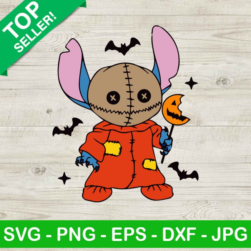 Stitch Halloween Custome SVG, Stitch Jason Voorhees SVG, Stitch ...