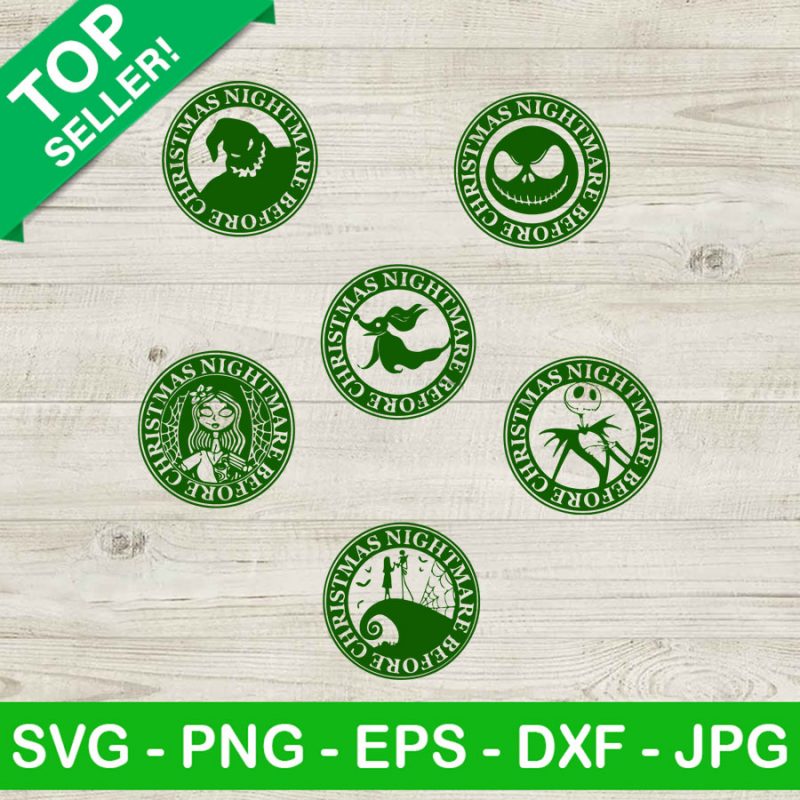 Nightmare before christmas SVG bundle, Nightmare before christmas star ...