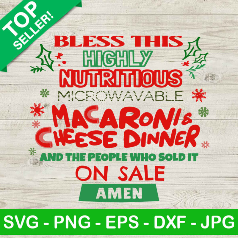 Home Alone Macaroni Cheese Dinner SVG, Home Alone Quotes SVG, Christmas ...