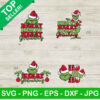 Merry christmas grinch bundle SVG, Grinch ho ho ho SVG, Merry grinchmas SVG