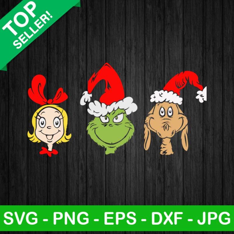 The grinch character christmas SVG, Max grinch cindy lou who SVG ...