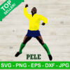 Pele SVG, King Of Football SVG, Legendary Football SVG