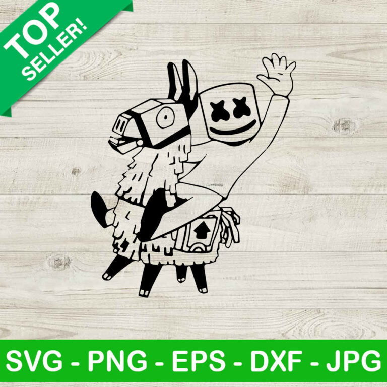 Fortnite llama SVG cut file, Llama SVG, Fortnite SVG