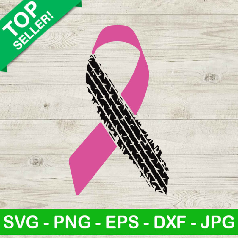 Pink ribbon Breast cancer SVG, Pink ribbon SVG, Breast cancer SVG