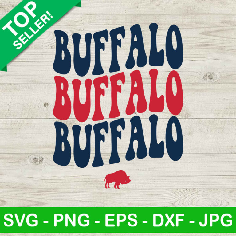 Retro Buffalo Bill SVG, Buffalo Bill SVG, Buffalo Groovy SVG
