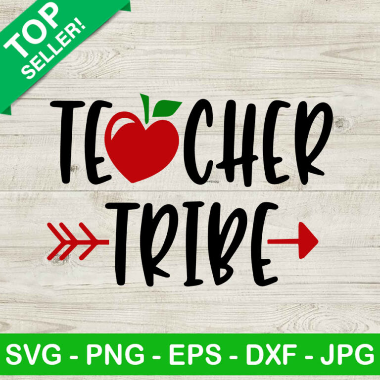 Teacher tribe SVG, Teacher quote SVG, School SVG