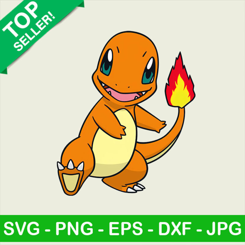 Charmander PNG, Charmander pokemon Sublimation transfer PNG, Pokemon ...