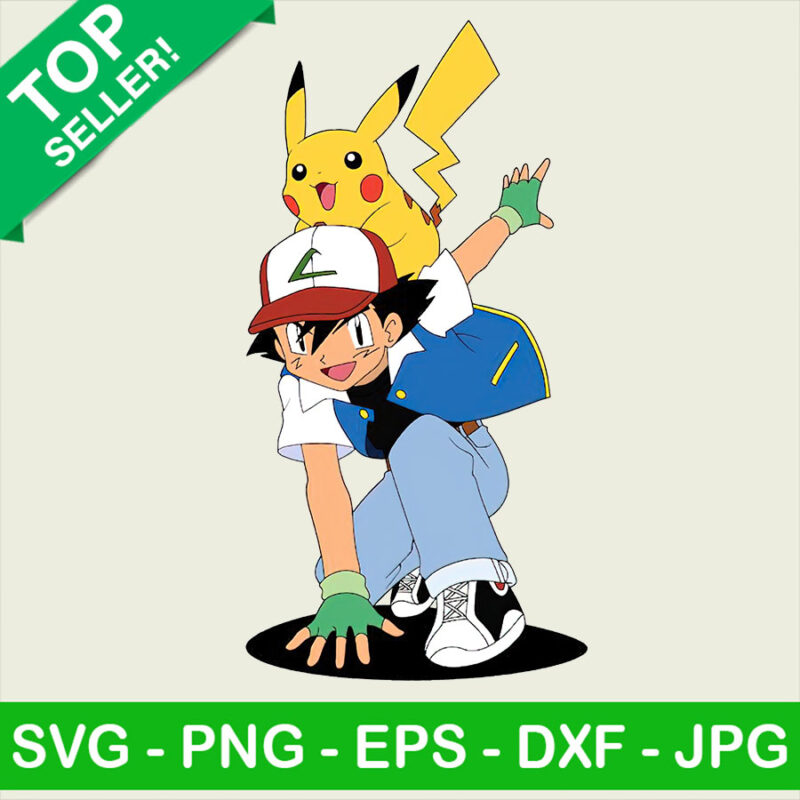 Pokemon character PNG, Pokemon Sublimation transfer PNG, Pikachu Heat ...
