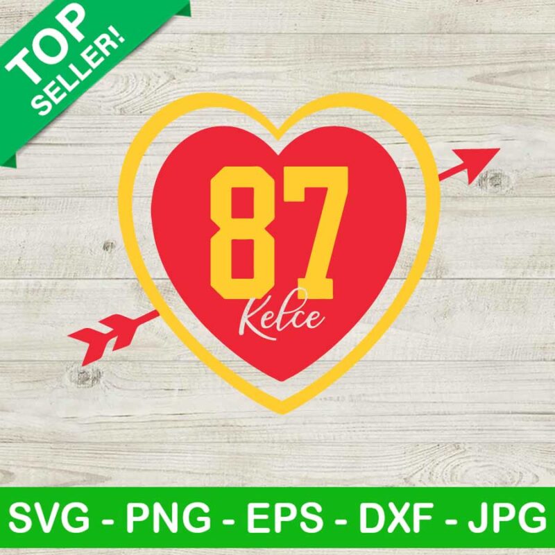 Kelce 87 Kansas City Chiefs SVG, Kansas City Chiefs Super bowl SVG ...