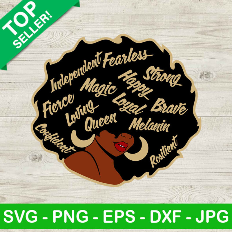 Black queen melanin magic loyal SVG, Black queen magic SVG, Melanin ...