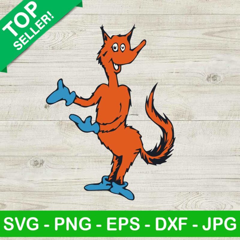 Fox In Socks Dr seuss SVG, The Cat in the Hat SVG, Fox In Socks SVG, Dr ...