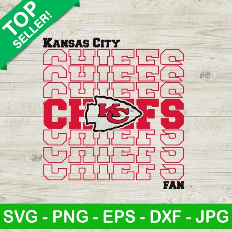 Retro Kansas City Chiefs SVG, Kansas City Football SVG, KC Chiefs SVG
