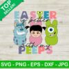 Monster Inc Bunny Peeps SVG, Monster Inc SVG, Easter Is Better With My ...