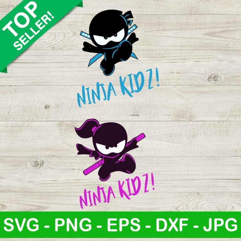 Ninja Kidz SVG, New Ninja Kids SVG, Ninja Kidz TV SVG